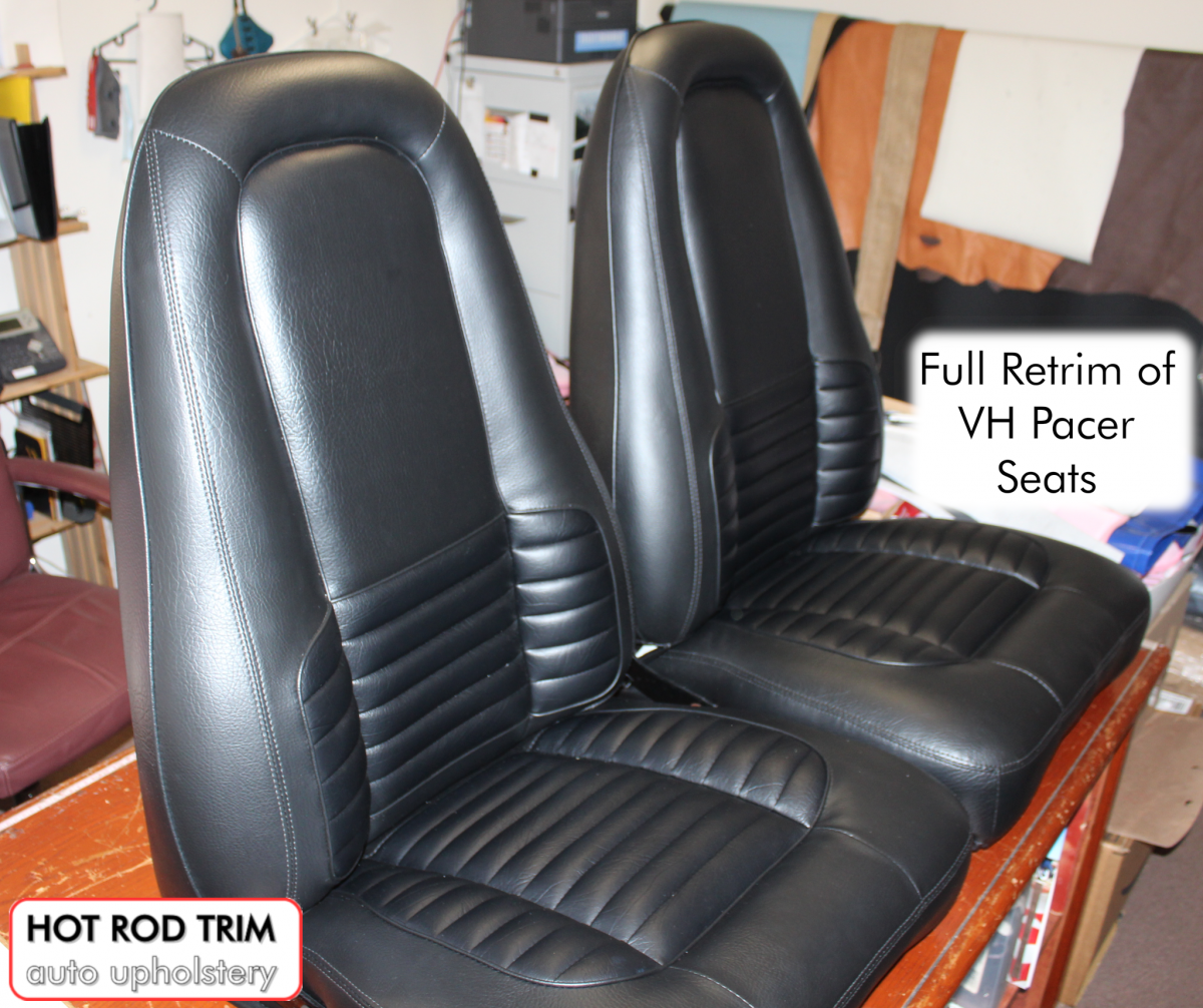 Valiant VH Pacer in Vinyl – Hot Rod Trim Auto Upholstery