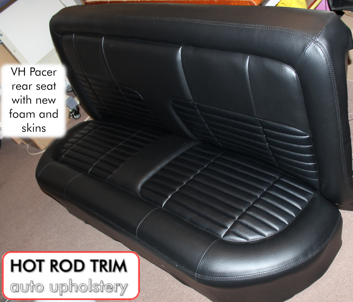 Valiant VH Pacer in Vinyl – Hot Rod Trim Auto Upholstery